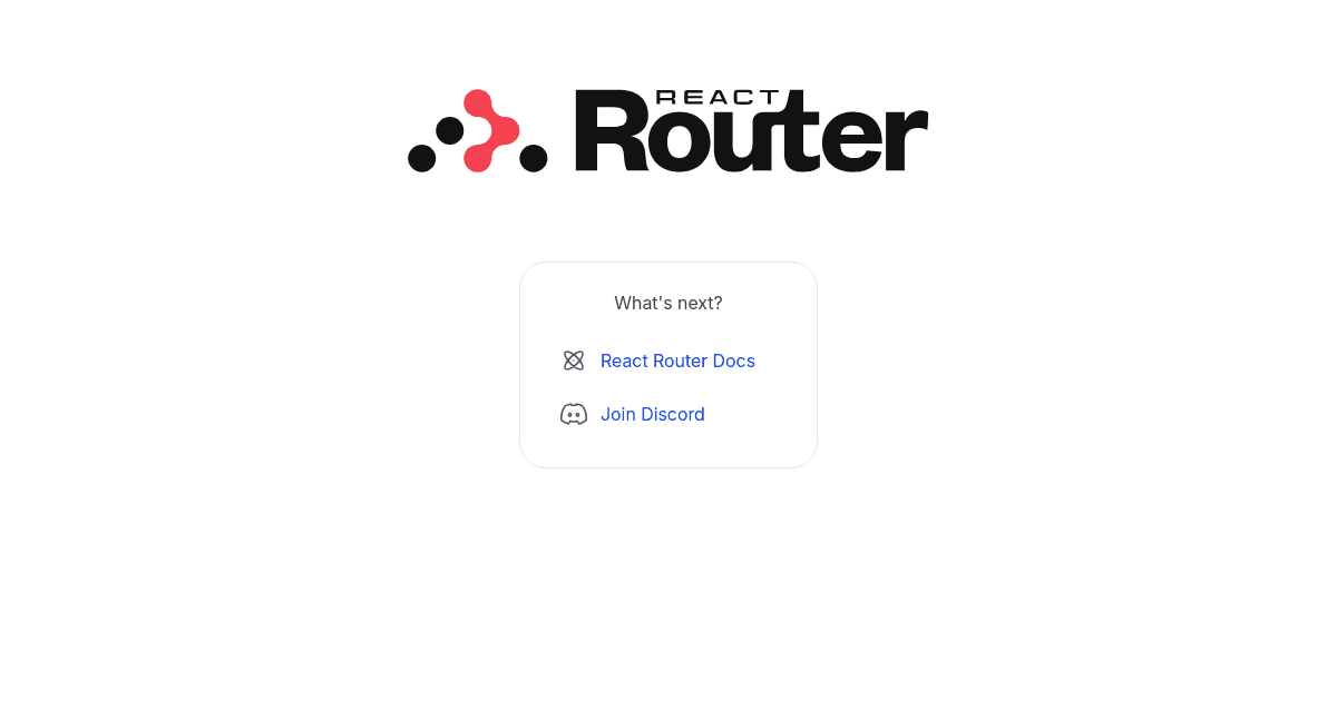 React Router (Remix) - Codesandbox