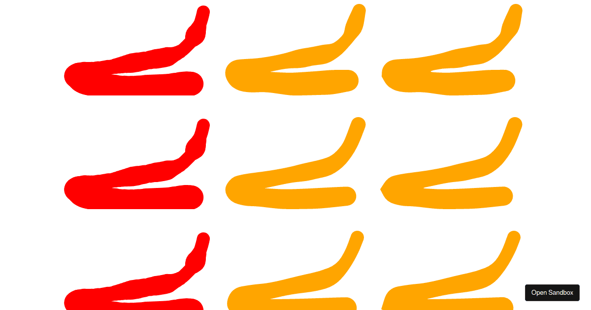 perfect-freehand - Codesandbox