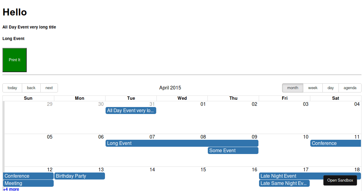 Export React Component to PDF - Codesandbox