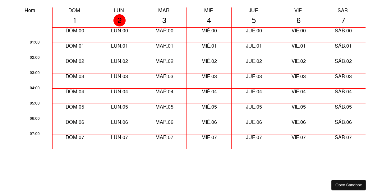 test_calendar - Codesandbox