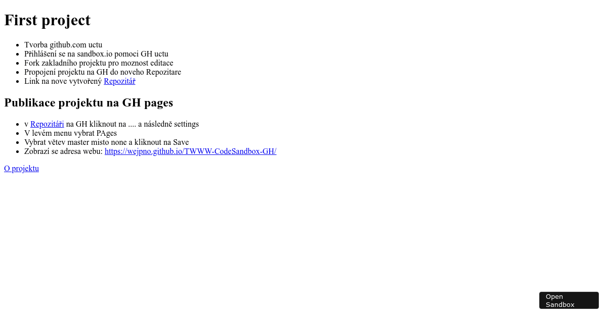 wejpno/TWWW-CodeSandbox-GH - Codesandbox