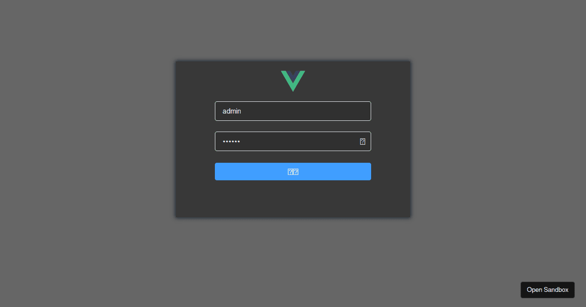 AuthorityManageSystem - Codesandbox