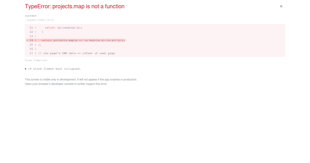 SWR: basic - Codesandbox