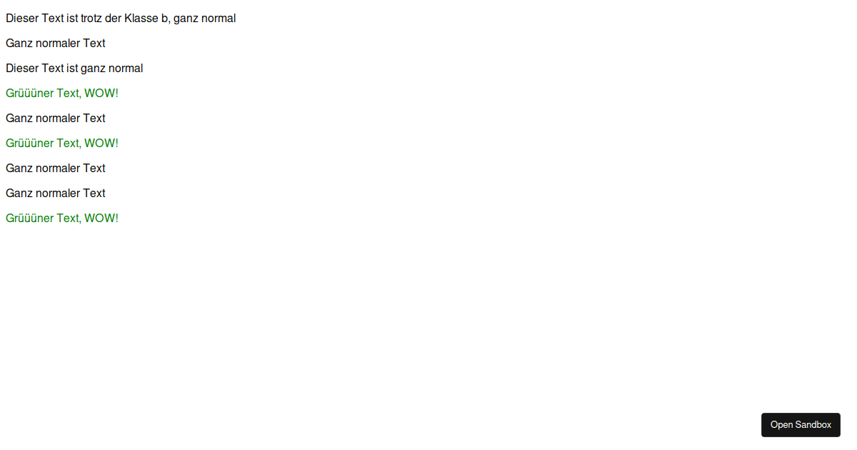 Css Demo General Sibling Codesandbox