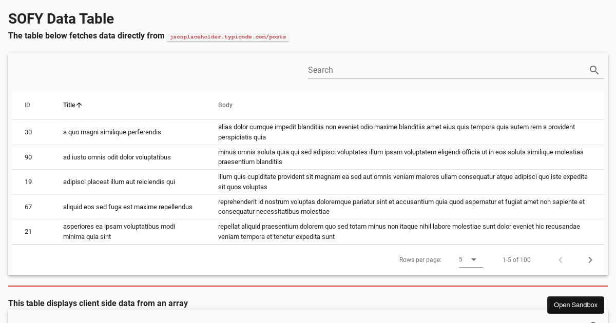 vuetify components 2 - Codesandbox