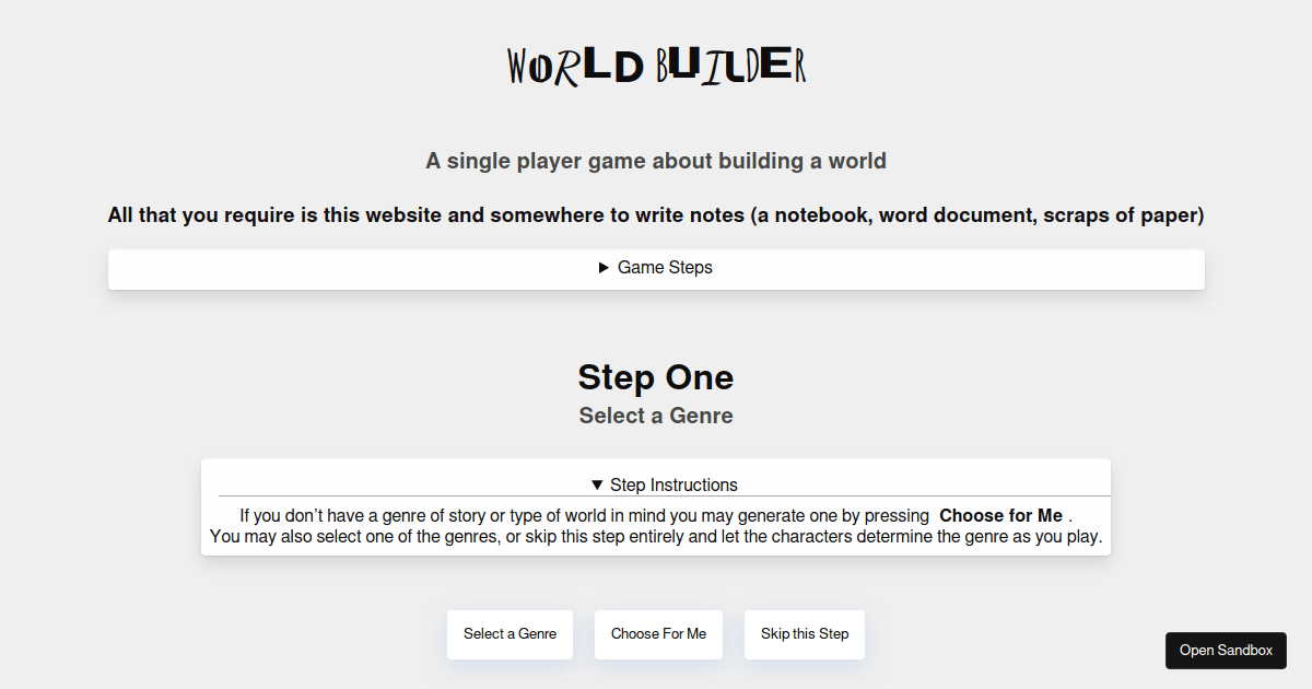 world-maker - Codesandbox