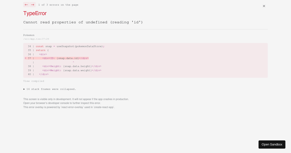 valtio-pokemon-fetch (forked) - Codesandbox valtio-pokemon-fetch (forked) - Codesandbox