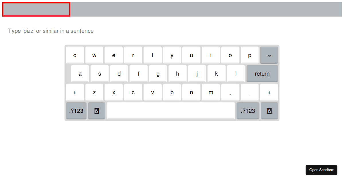 simple-keyboard-word-suggestion (forked) - Codesandbox