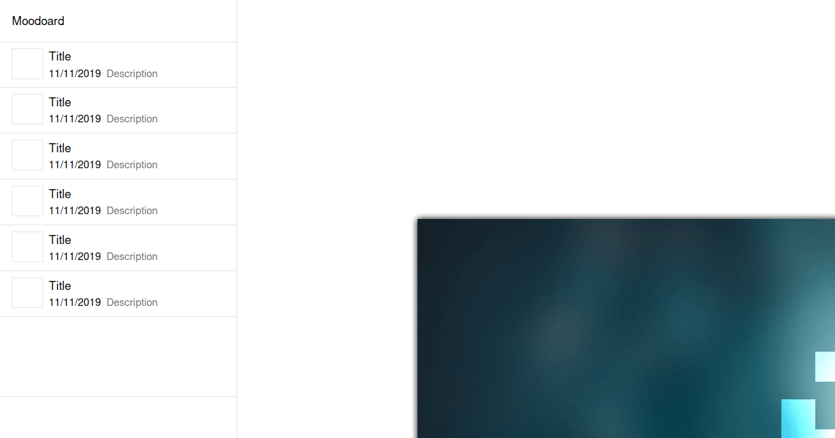 Moodboard - Codesandbox