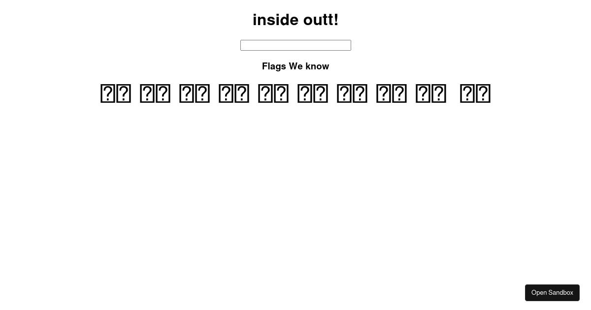 fun-with-flags - Codesandbox