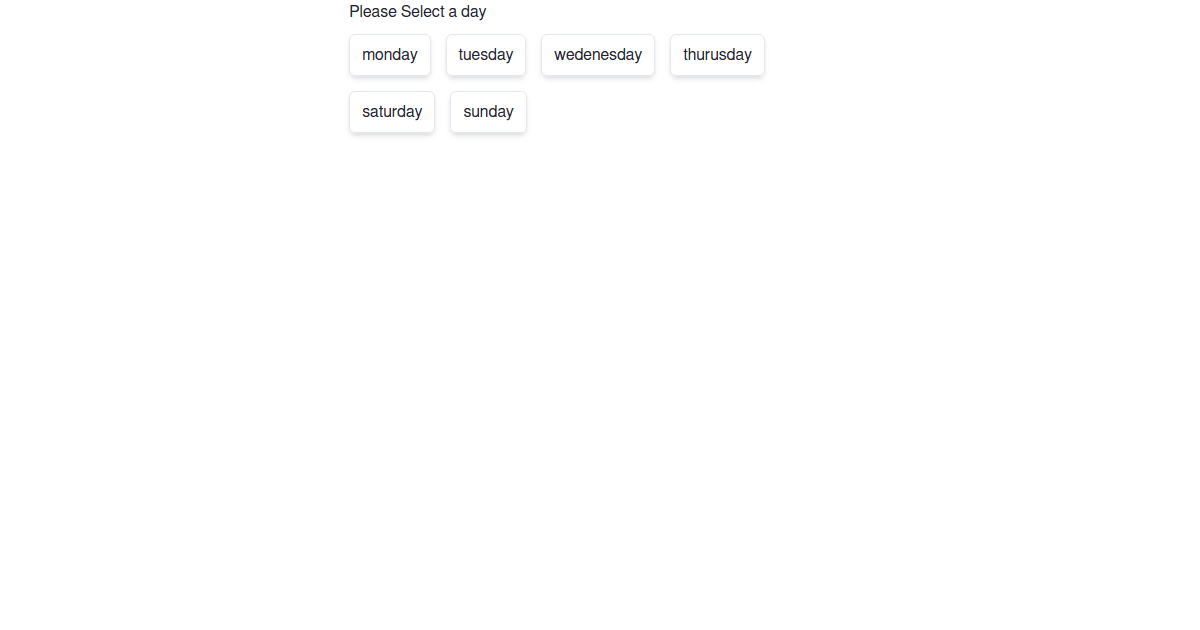Radio example - Codesandbox
