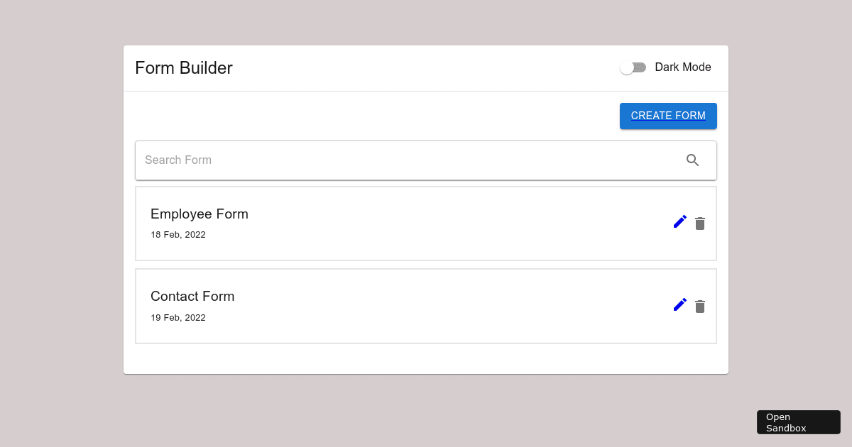 react-dnd - Codesandbox