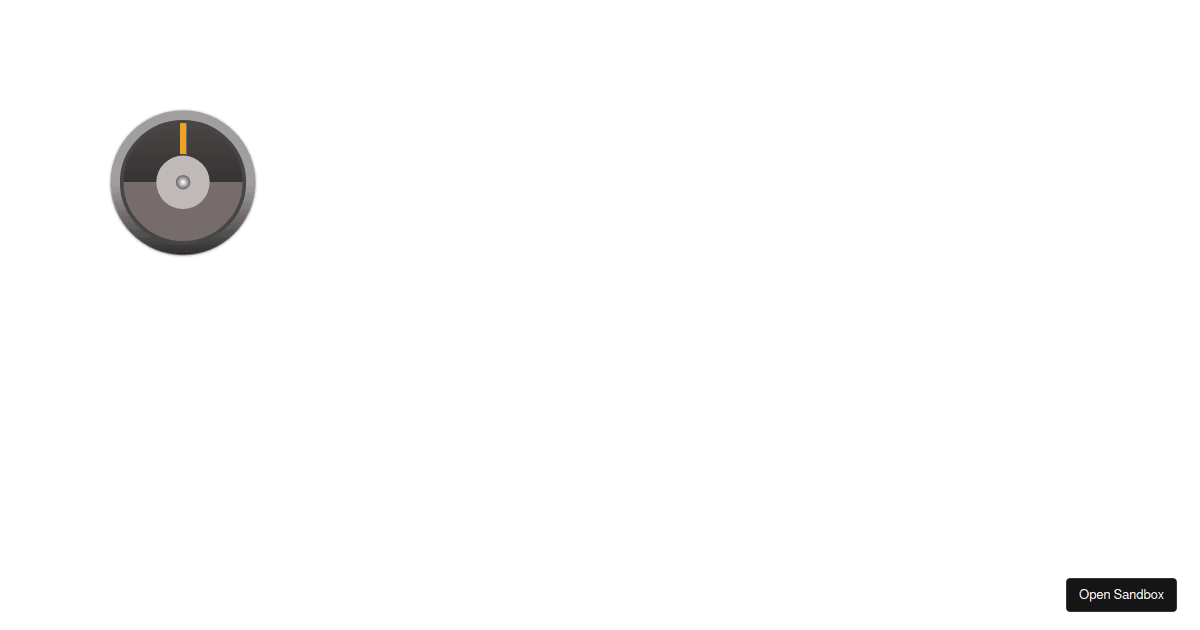 skins pack for react-rotary-knob (forked) - Codesandbox