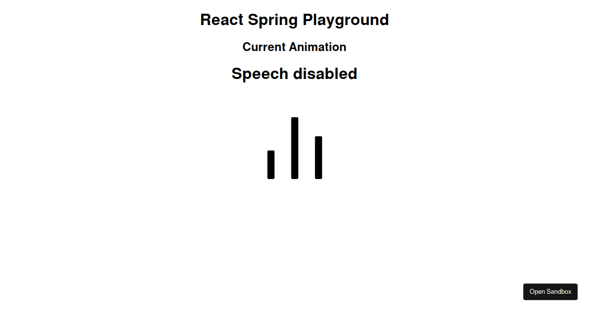react-spring scale / api - Codesandbox