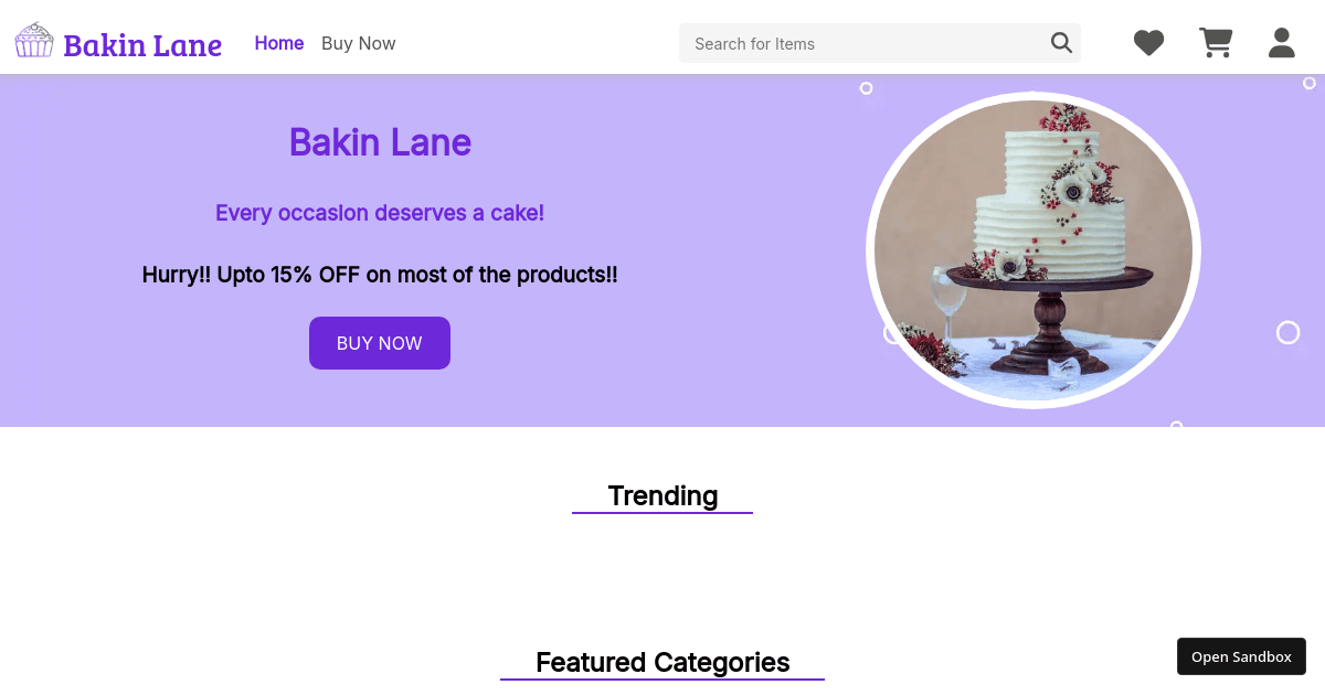 e-commerce-app - Codesandbox