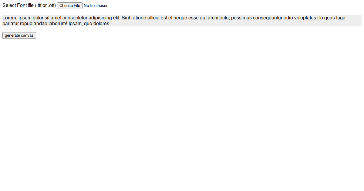 dynamic font load - Codesandbox