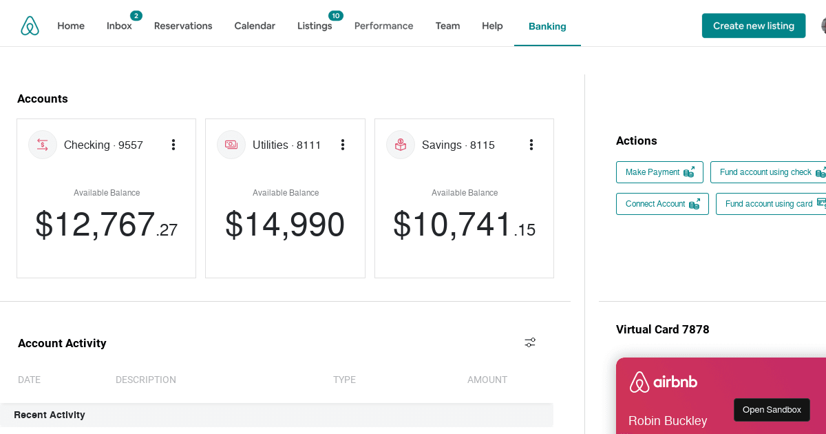 Airbnb Demo - Codesandbox