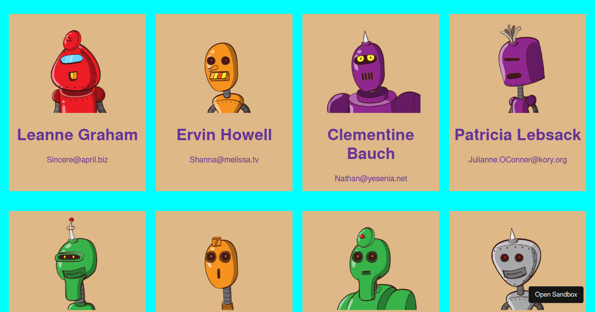 React Medium Project - Codesandbox