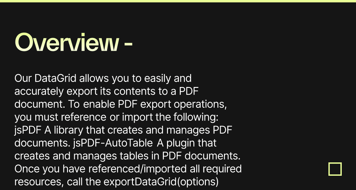 Overview - DevExtreme Data Grid - Codesandbox