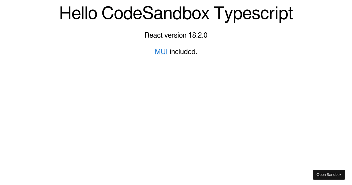 react-mui-10/9/23 - Codesandbox