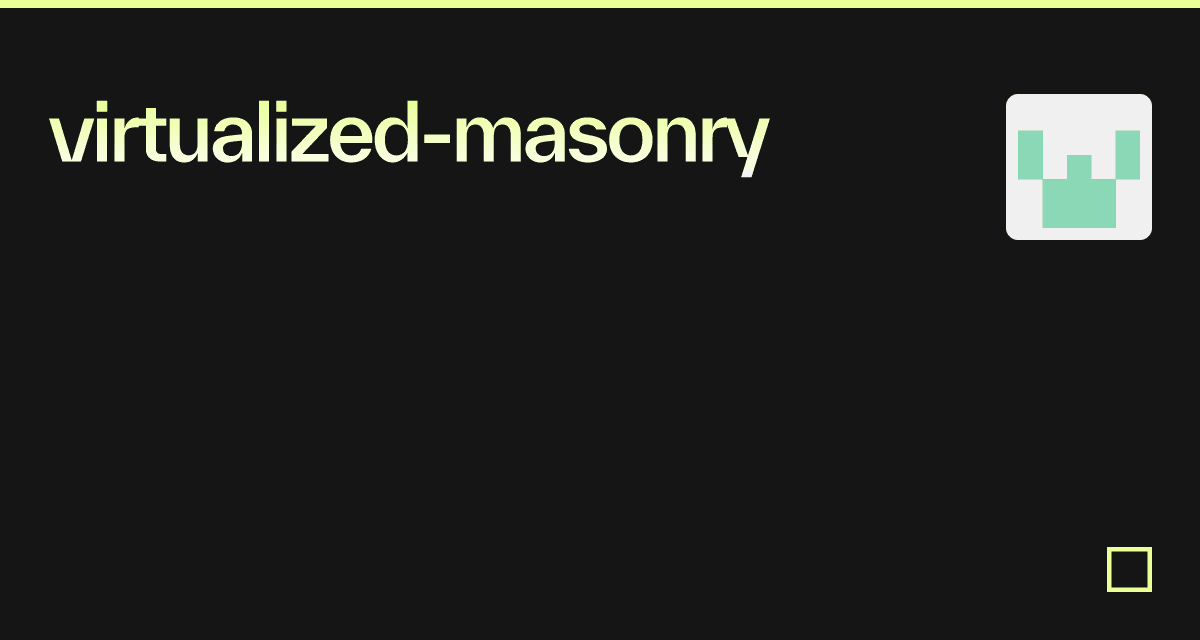 virtualized-masonry - Codesandbox