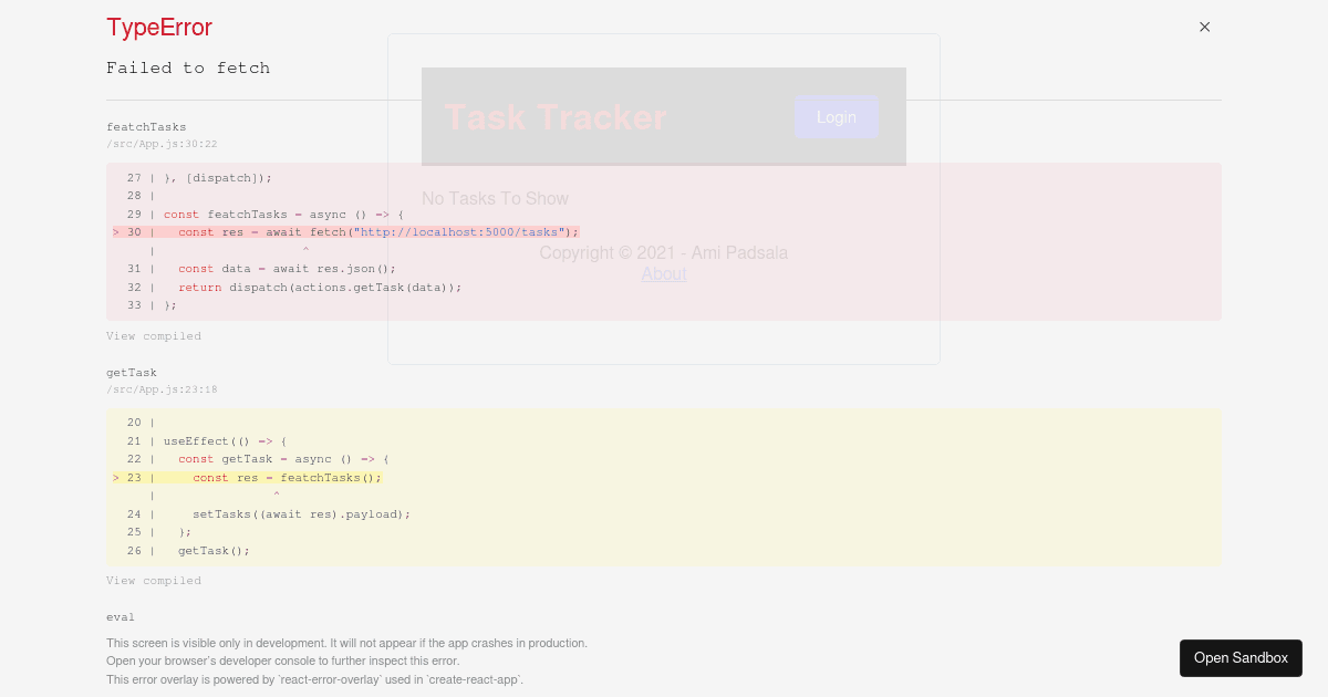 assignment10 - Codesandbox