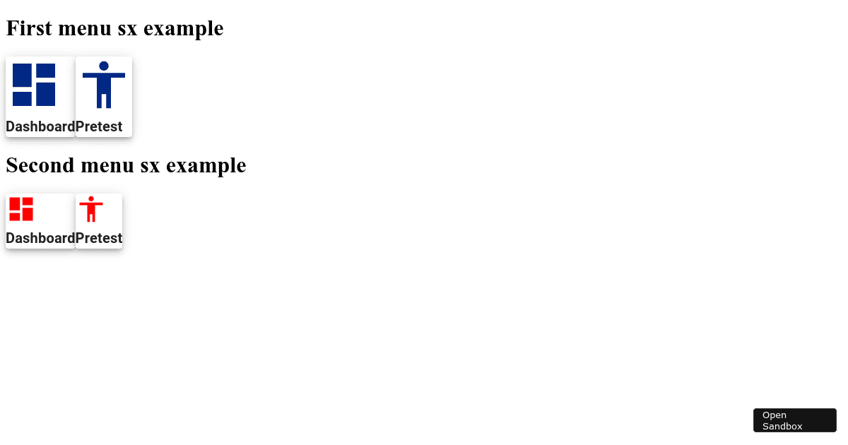mui-icon-sx - Codesandbox