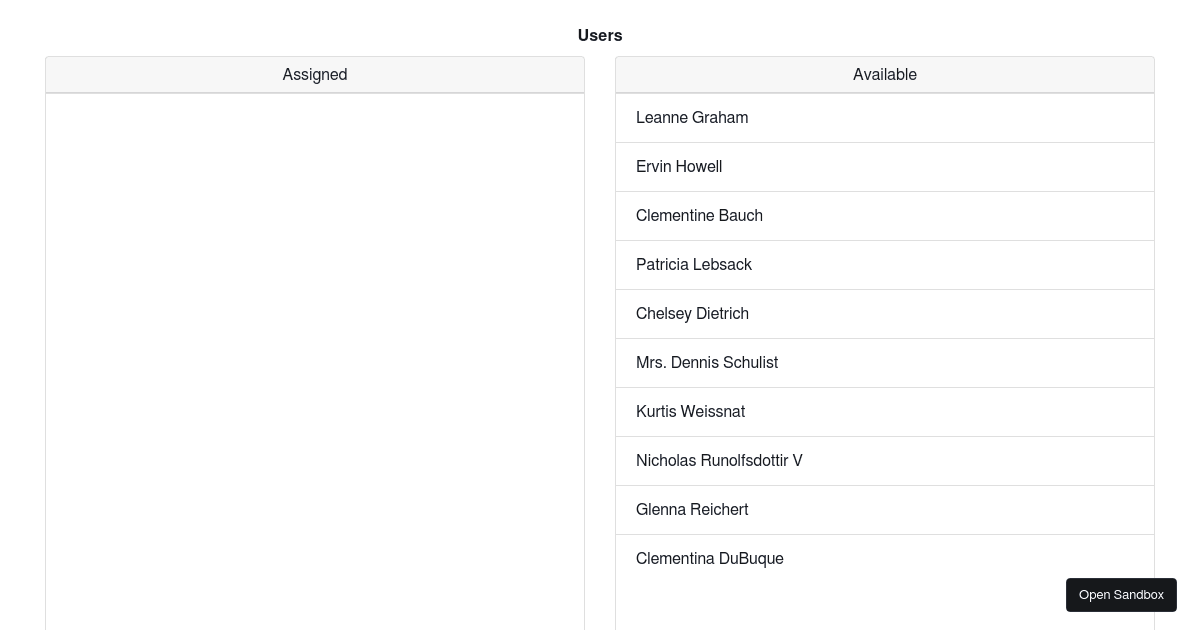 DnD Multi Drag - Codesandbox