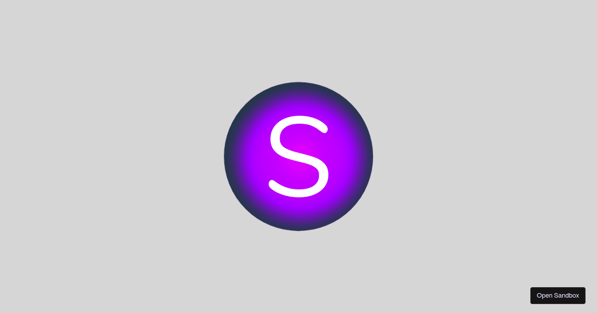 Speed Coding Video Intro Codesandbox