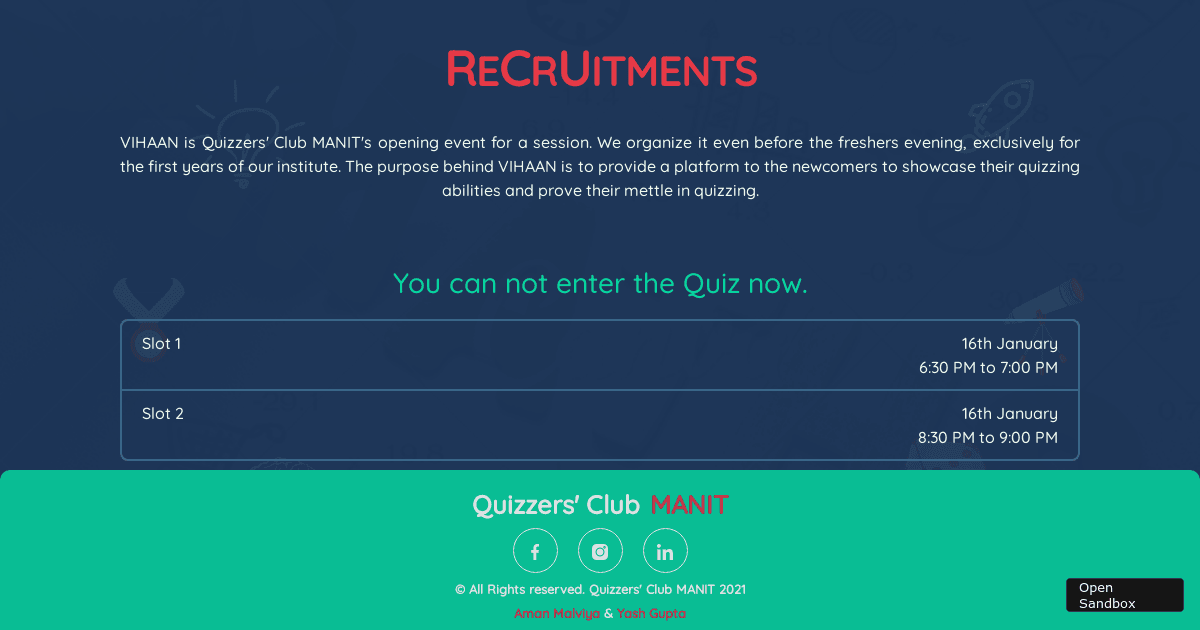 test-qcm - Codesandbox