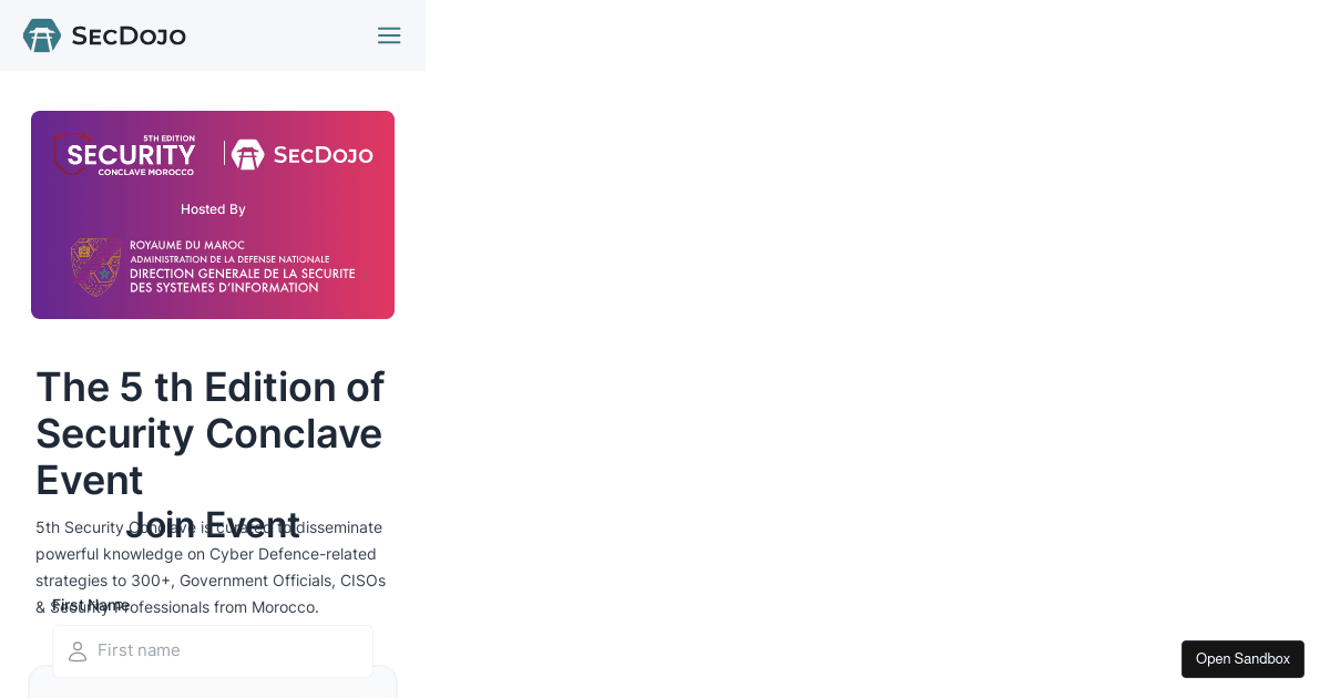 join-event-register-example - Codesandbox