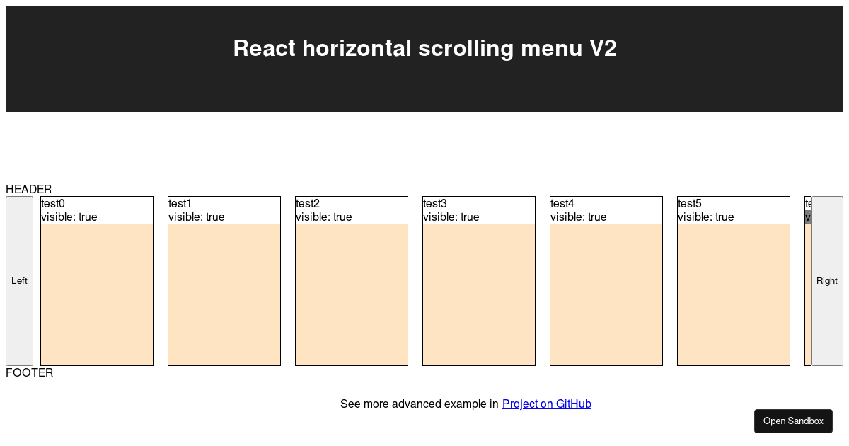 Loop scroll - Codesandbox