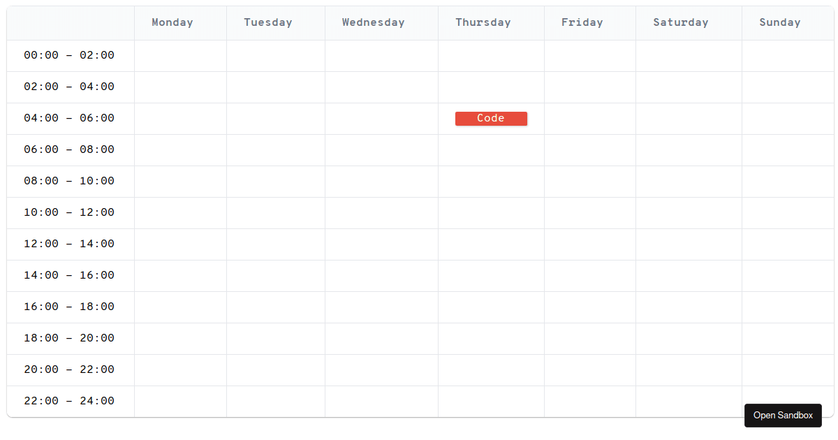 oneminch/gridjs-tinker - Codesandbox