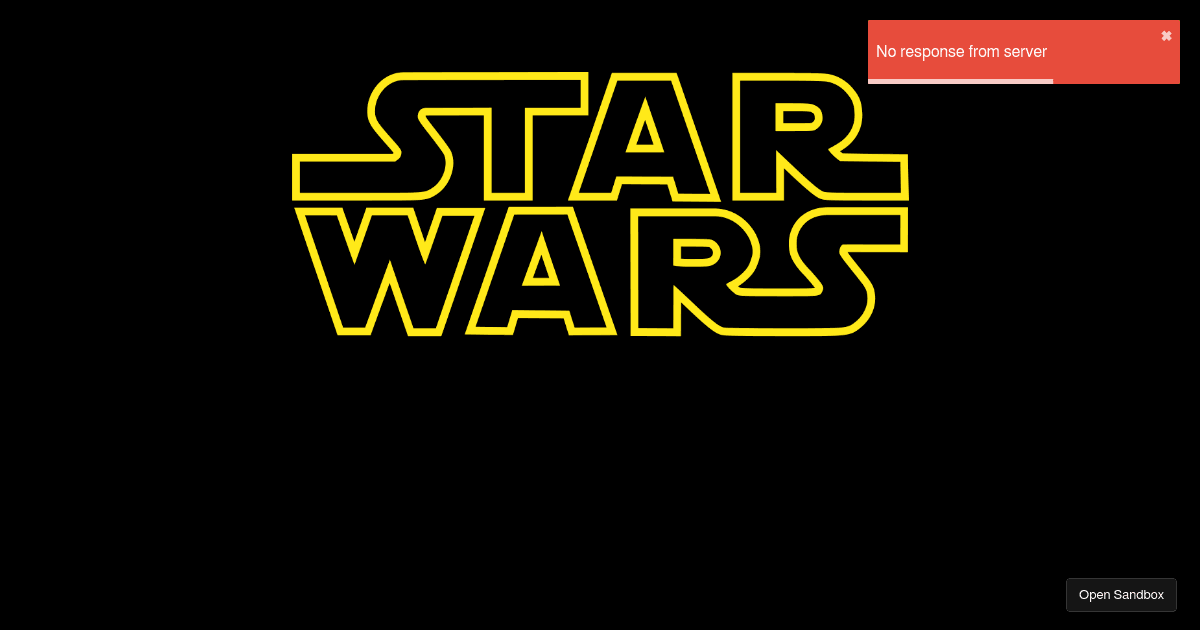 star-wars - Codesandbox