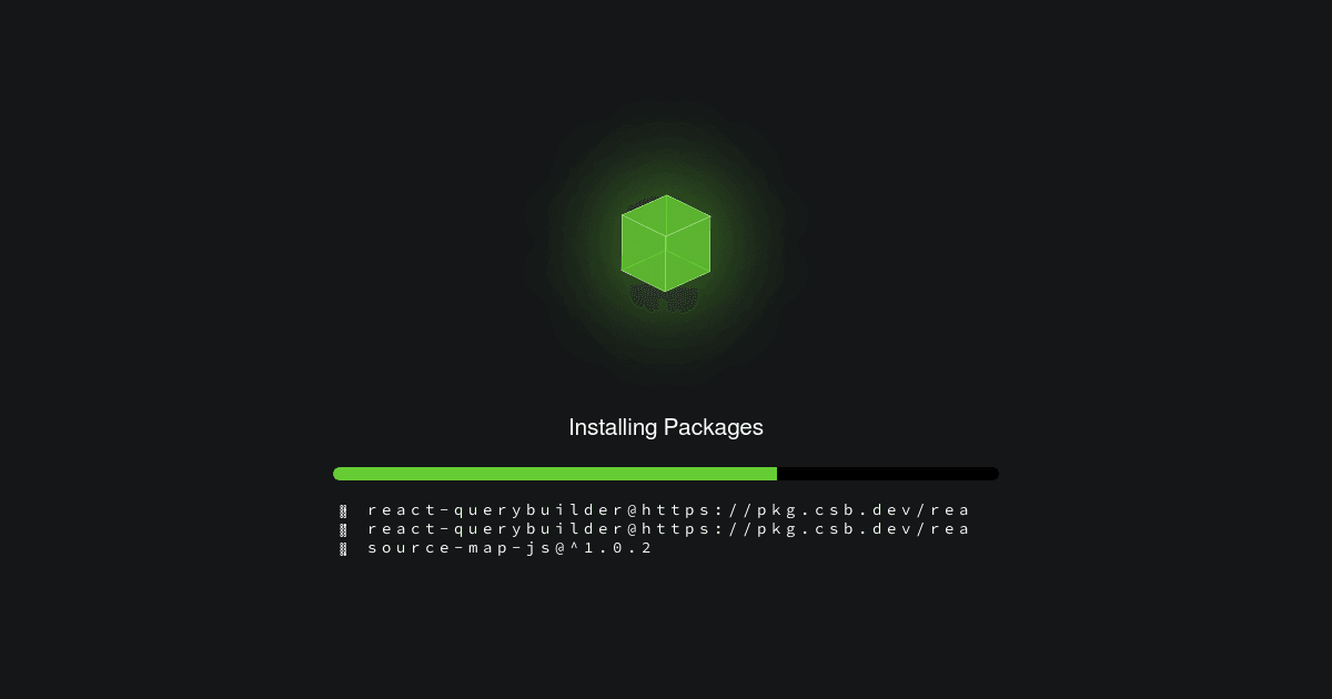react-querybuilder-chakra-example - Codesandbox