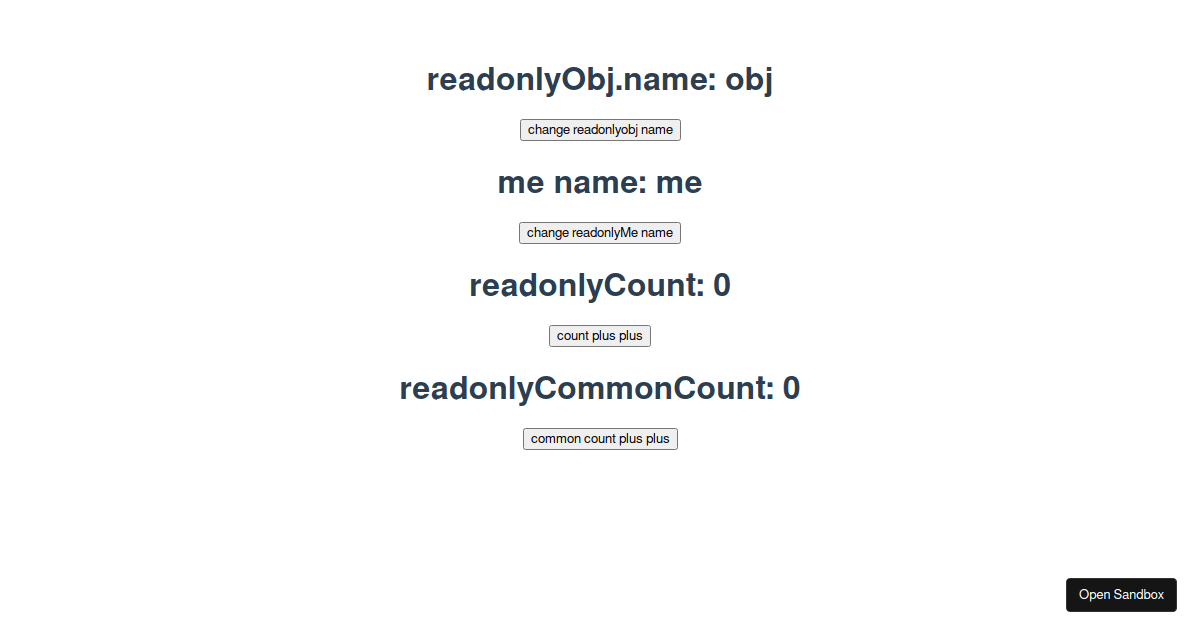 blog-vue3-readonly - Codesandbox
