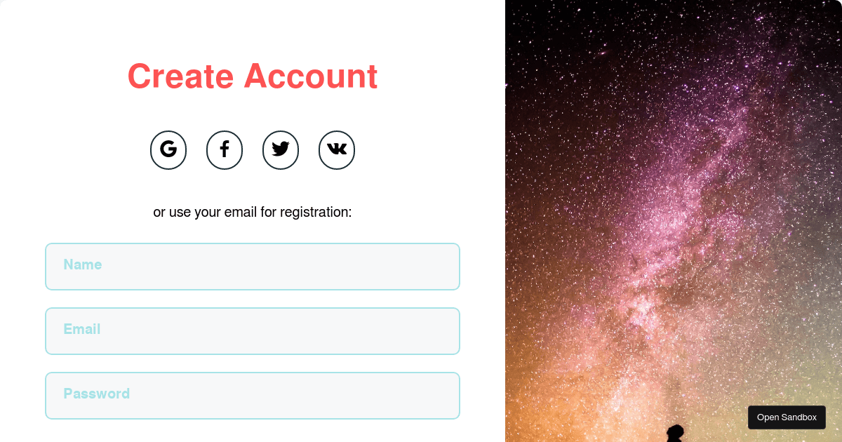 React Challenge 1 - Codesandbox