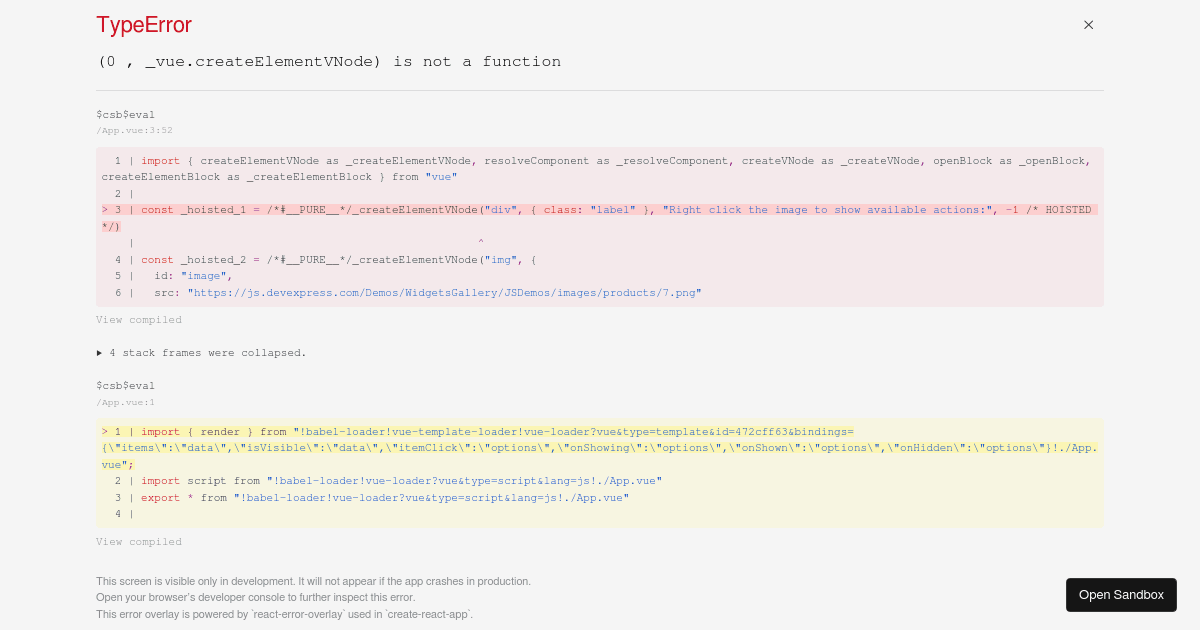 Basics - DevExtreme Context Menu (forked) - Codesandbox