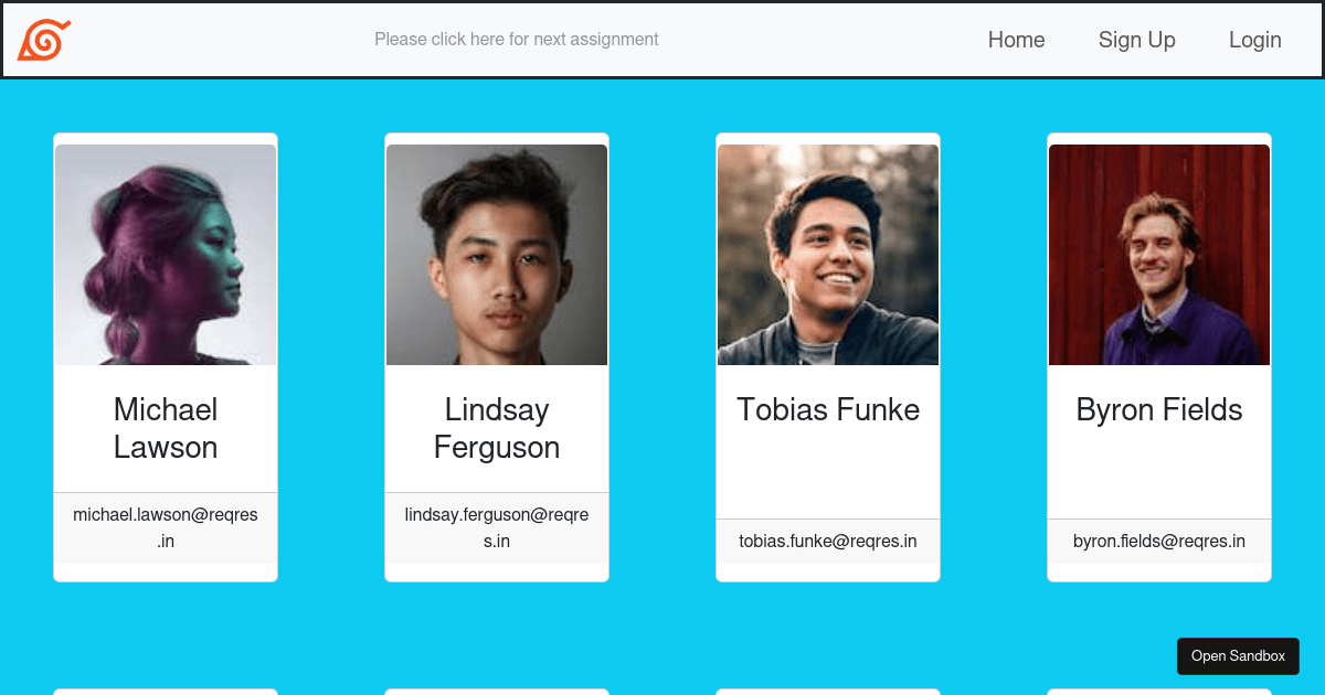 React Assignment-4 - Codesandbox