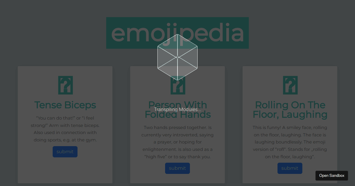 mapping-components-practice - Codesandbox