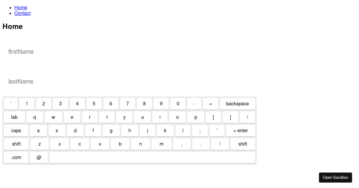 hodgef/multiple-inputs-wrapper-router - Codesandbox
