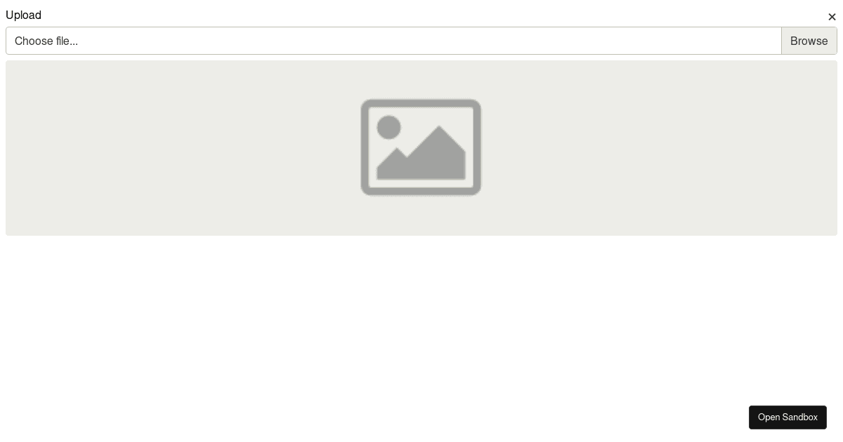 file-upload-with-preview-package-example - Codesandbox