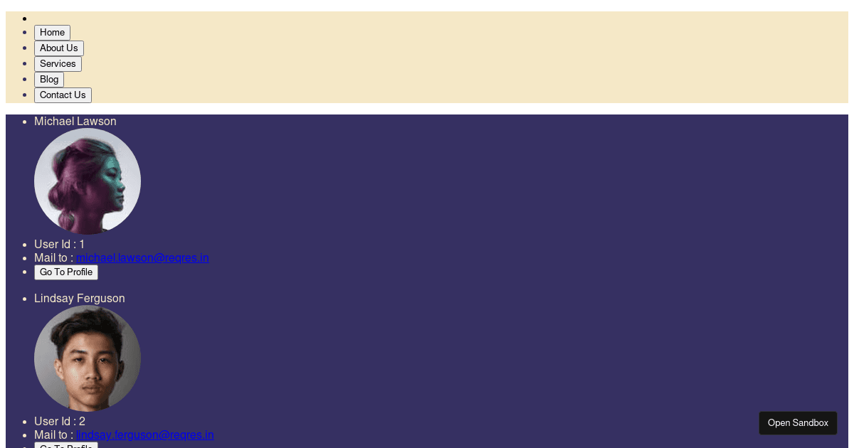 Assignment 2 Codesandbox