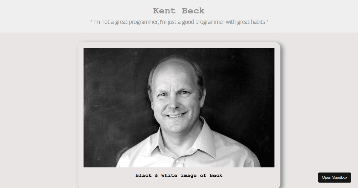 tribute-of-kent-beck - Codesandbox