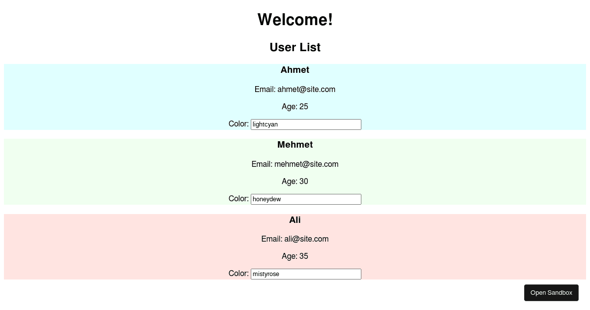 context-api - Codesandbox
