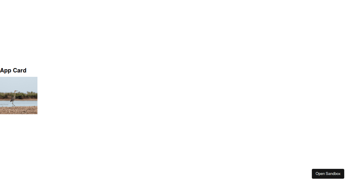 React-Native-Web - Codesandbox