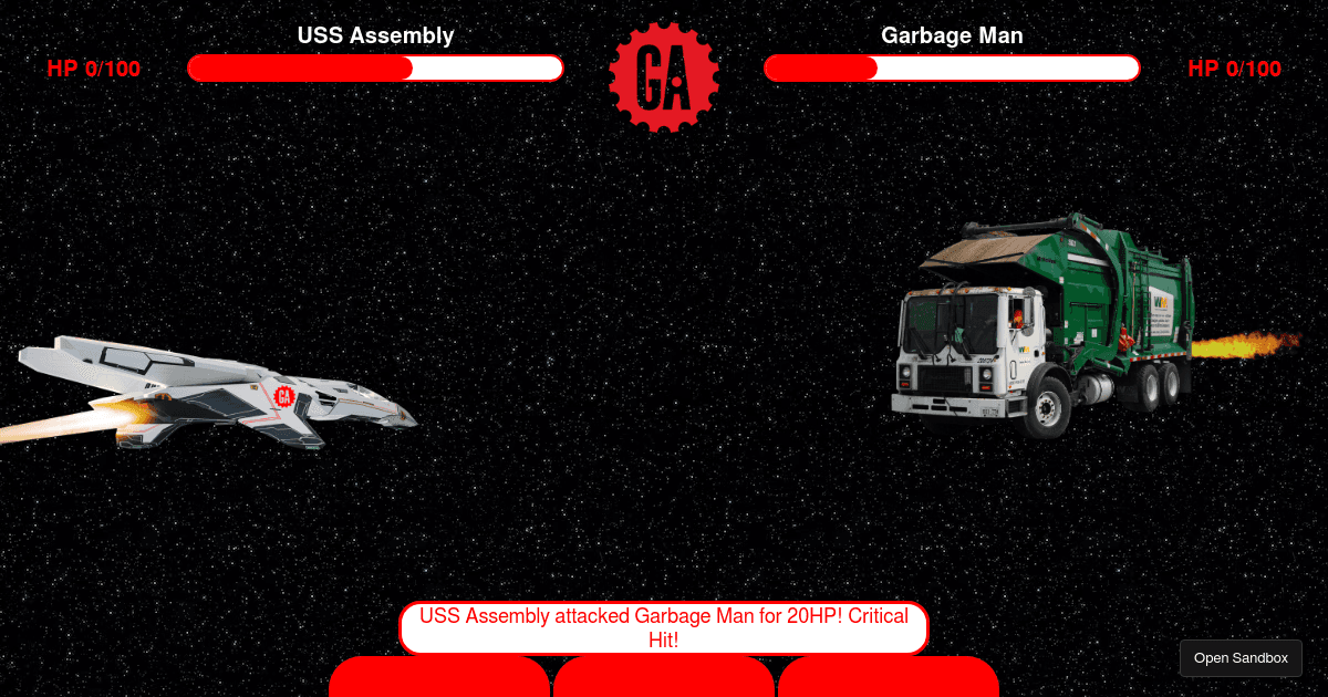 space-battle - Codesandbox