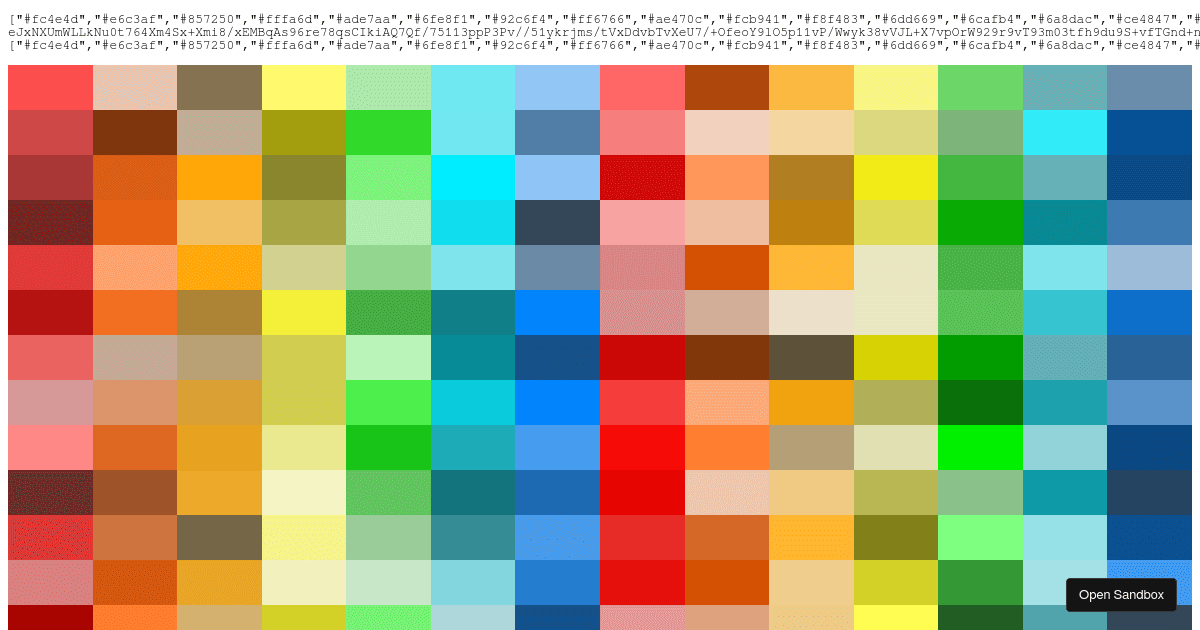 Colors Sorting (forked) - Codesandbox