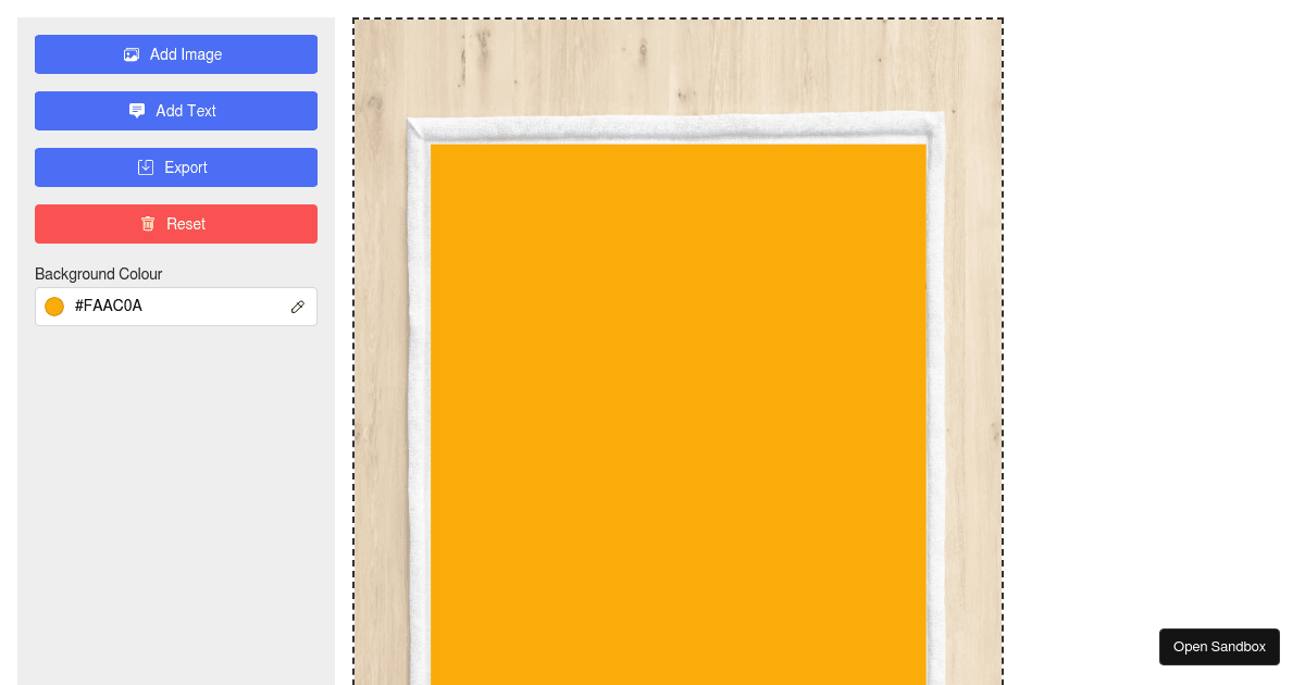 konva-react-product-customiser - Codesandbox