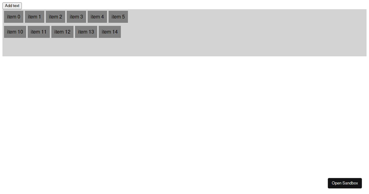 multiple horizontal lists draggable - Codesandbox